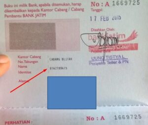 Cara Cek Nomor Rekening Bank Jatim Beserta Jumlah Digitnya - Mistertutorial